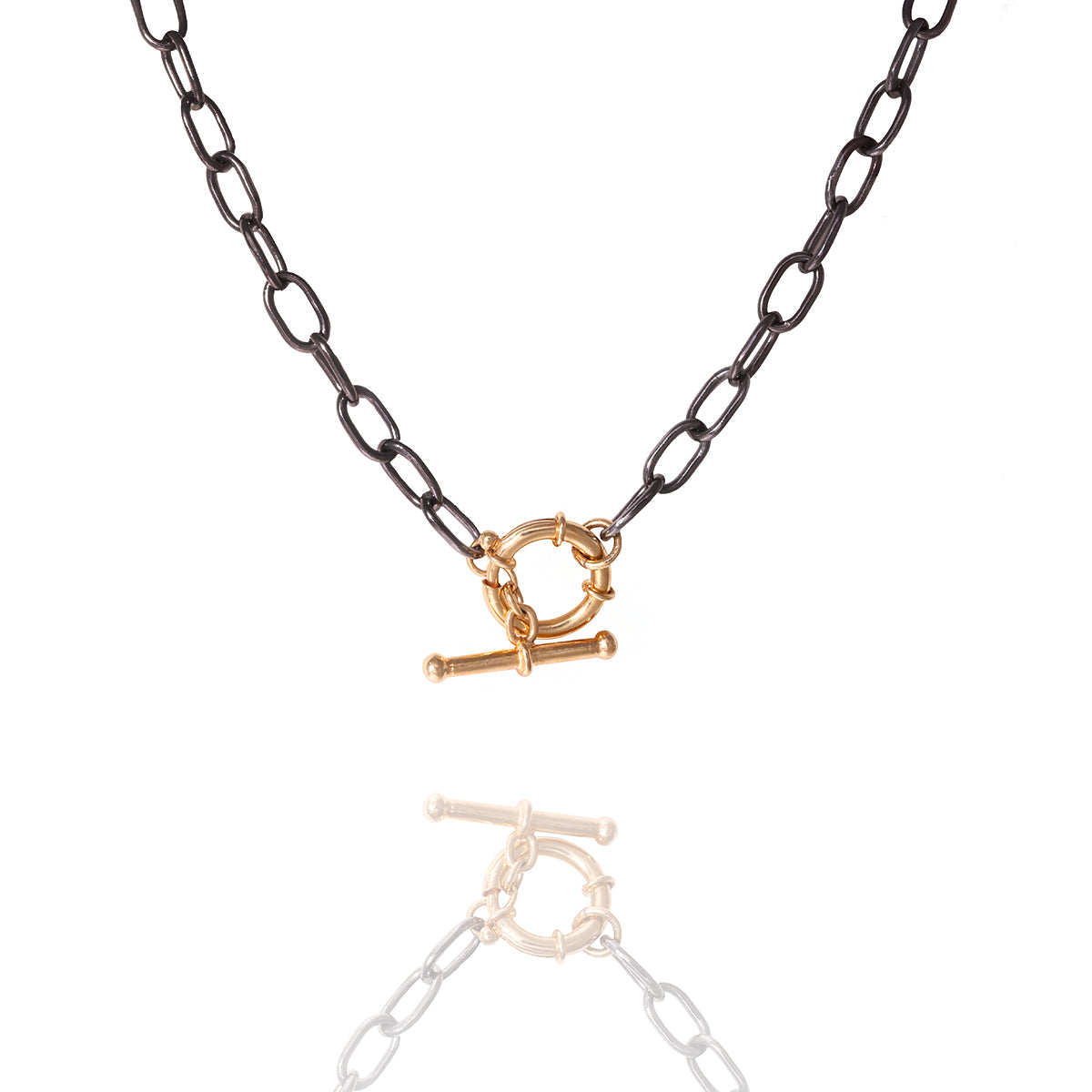 Black & Gold Chain | Jewellery | Alexandra Hakim