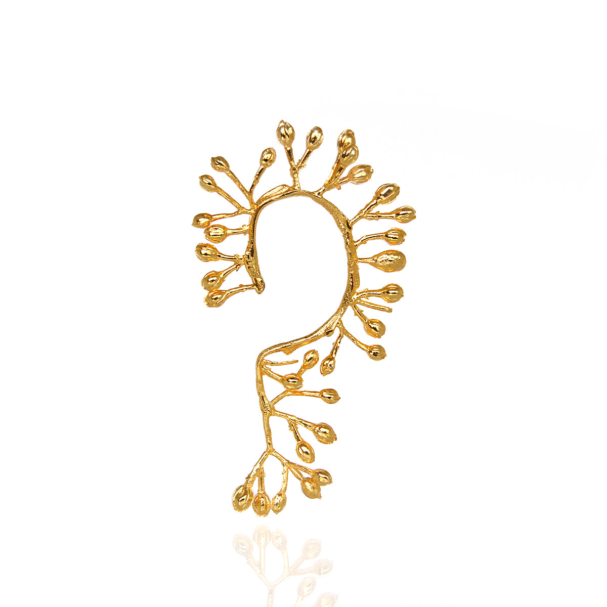 Lemon Seed Ear Cuff | Jewellery | Alexandra Hakim